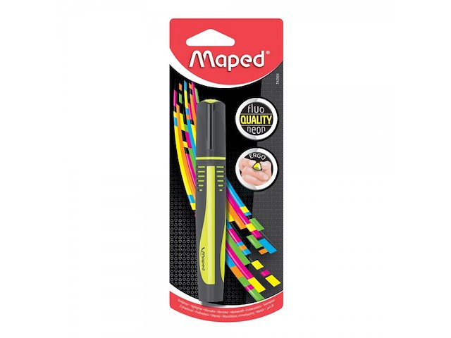 TEKST MARKER MAPED FLUO`PEPS MAXI BLISTER ŽUTI