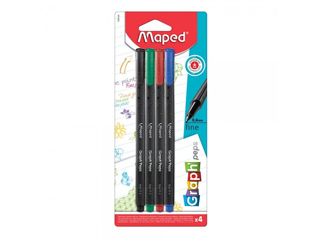 FINE LINER MAPED M749144 GRAPH`PEPS 1/4