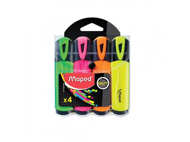 TEKST MARKER MAPED FLUO`PEPS CLASSIC BLISTER