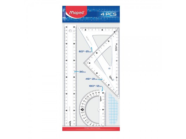 SET LENJIRA MAPED M242830 CLASSIC 30CM