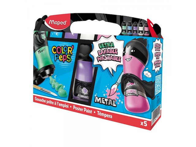 TEMPERE MAPED COLOR`PEPS M810022 SET 75ML METAL