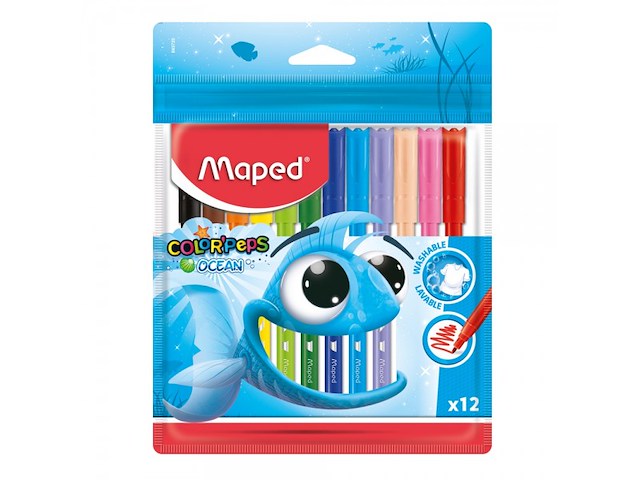 FLOMASTERI MAPED COLOR`PEPS OCEAN