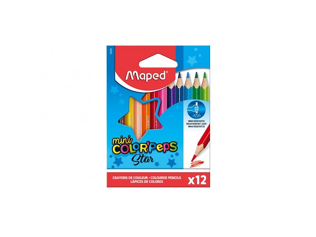 DRVENE BOJICE MAPED COLOR`PEPS MINI