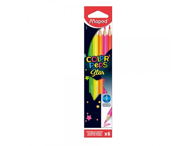 DRVENE BOJICE MAPED COLOR`PEPS M832003 FLUO