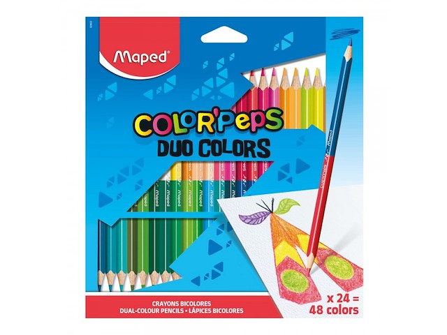 DRVENE BOJICE MAPED COLOR`PEPS DUO