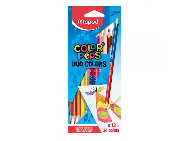 DRVENE BOJICE MAPED COLOR`PEPS DUO