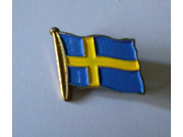 Države `Zastava Švedske` (na kopču)