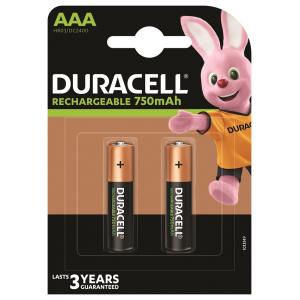DURACELL Punjive baterije AAA 2 kom 750