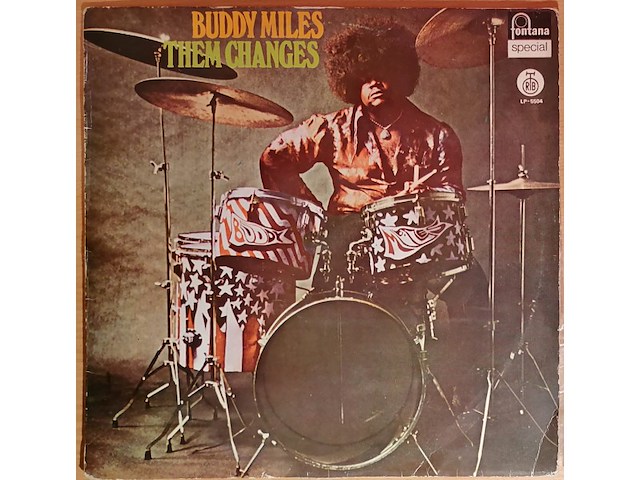 LP BUDDY MILES - Them Changes (1970) VG