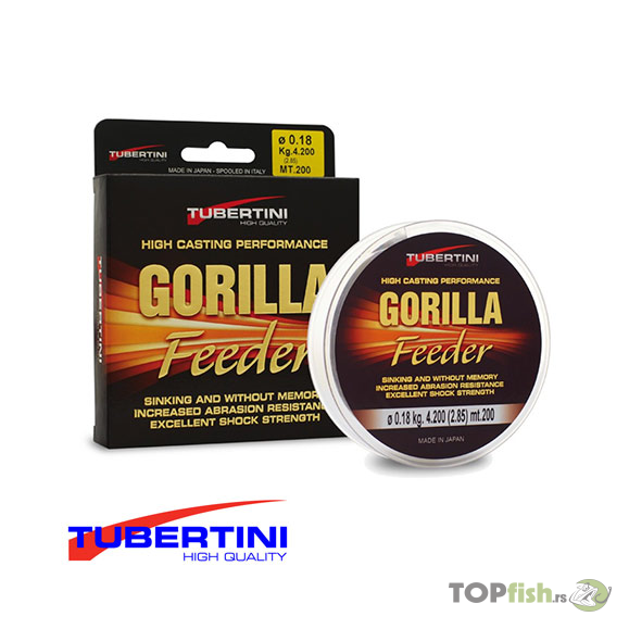 Tubertini Gorilla Feeder najlon 200m