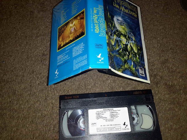 Iron Maiden - Live after death VHS