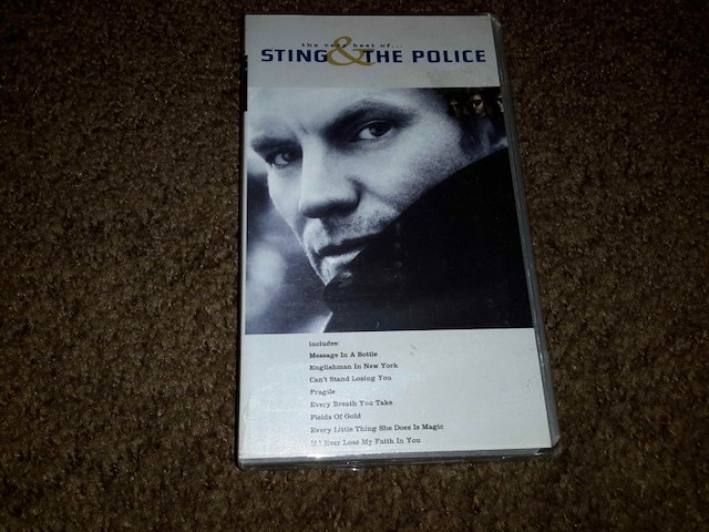 Sting &;;;The Police - The very best of...VHS, NOVO