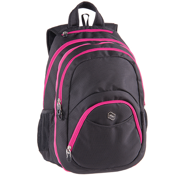 Ranac 2u1 Teens Pink Black Dot Pulse 121793