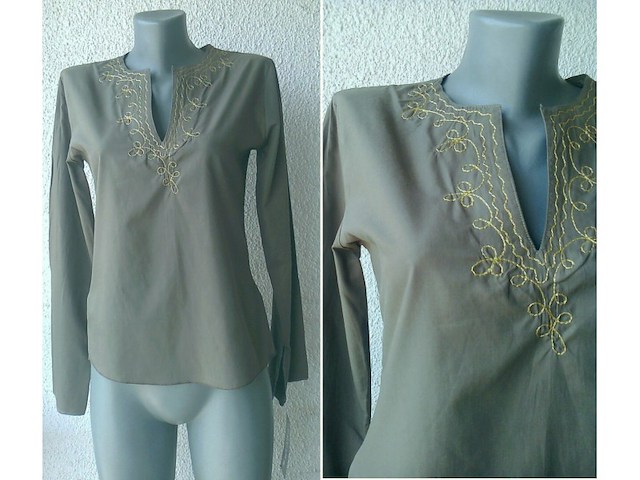 bluza maslinasta broj 36 PECIR