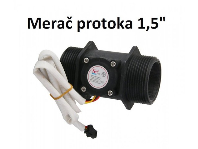 Merac protoka vode 5-150 L/min - 1.5``