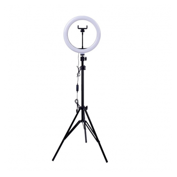 SELFIE LED RING LIGHT COLOR SA STALKOM 26CM