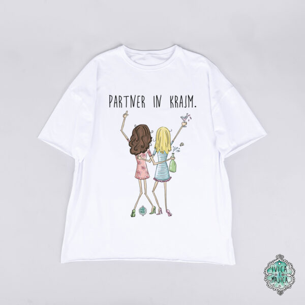 Partner in krajm – Oversize majica