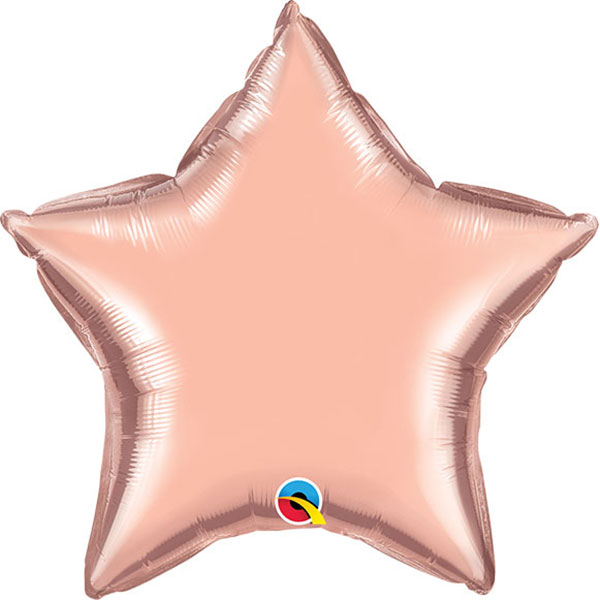 57168
9″ Foil Rose Gold Star