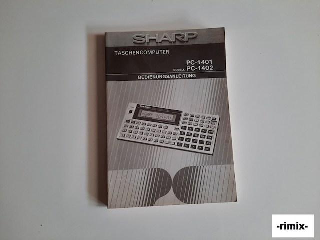 Sharp PC-1401 / PC-1402 uputstvo