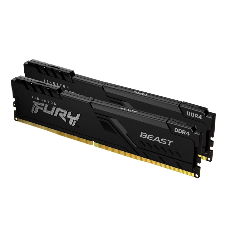 Kingston KF432C16BBK2/64 Fury Beast Black DDR4 64GB (2x32GB) 3200MHz memorija za desktop