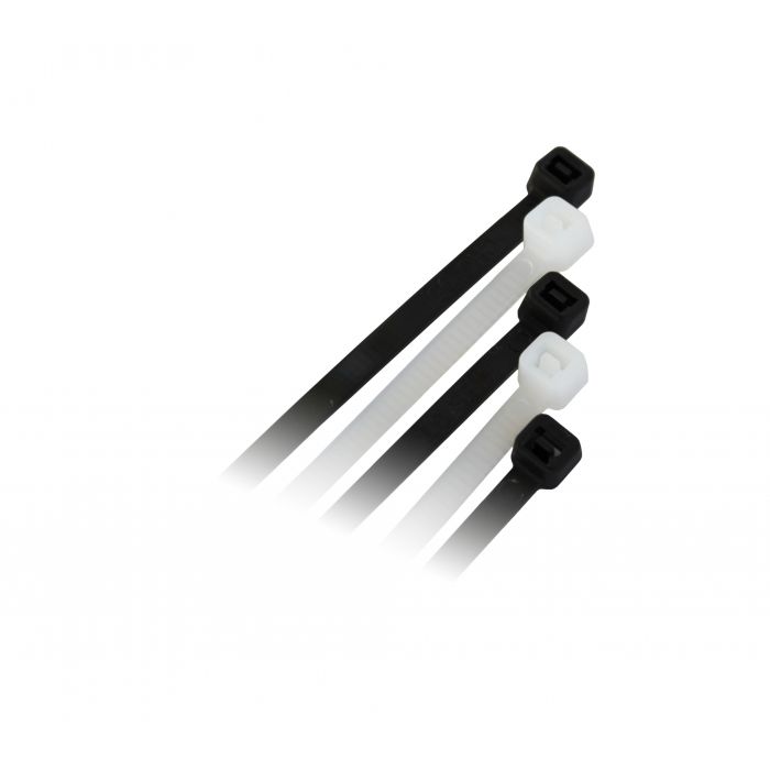 PVC Vezice 3,5mm X 200mm Bela, 100 Kom