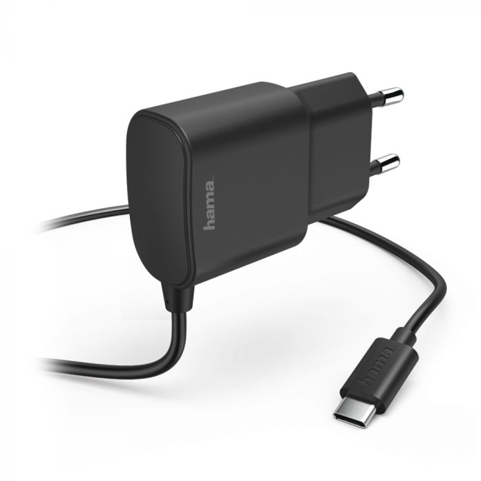 Kućni Punjač, USB Tip-C, 2.4 A, Crni