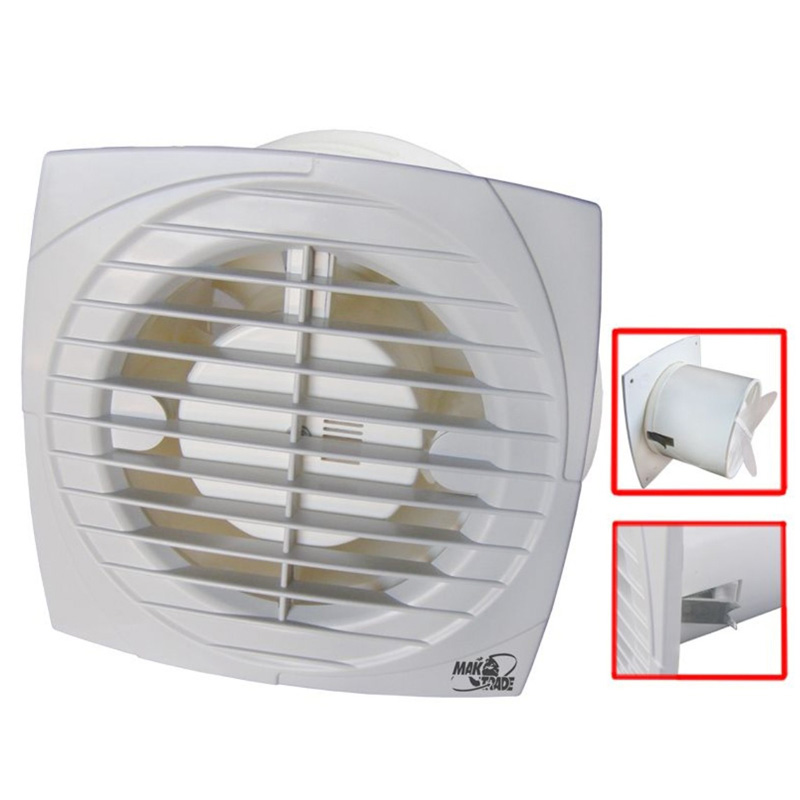 Ventilator fi 120 plitka maska, duže telo sa žabicama