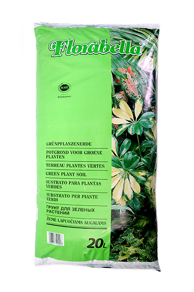 SUPSTRAT Florabela za lisnate i necvetajuće biljke 20L