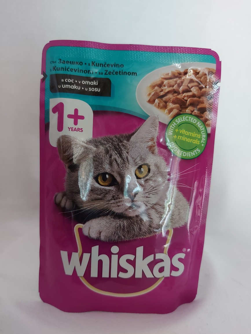 Sos za mačke zečetina WHISKAS 85 gr.