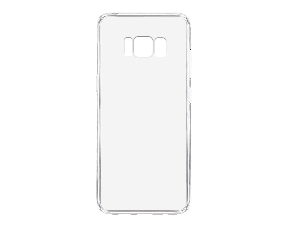 Silikonska futrola ultra tanka (skin) PROTECT - Samsung G950F Galaxy S8 providna (bela) (MS)