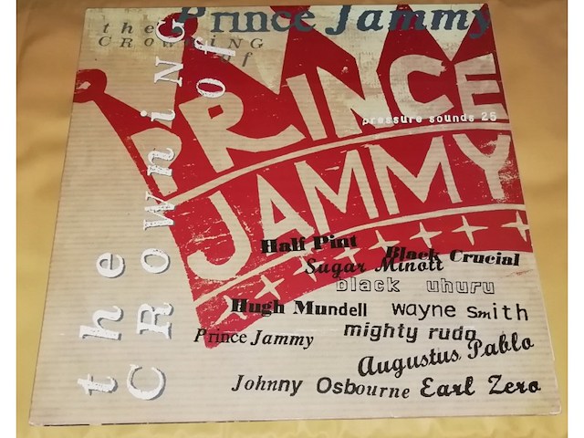 Prince Jammy ‎– The Crowning Of Prince Jammy (2LP), UK