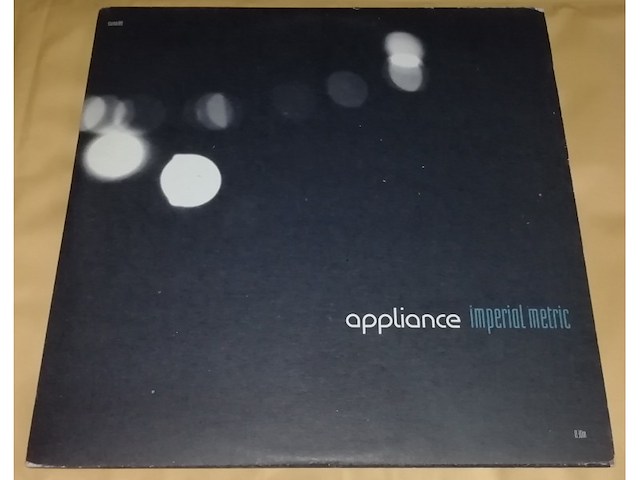 Appliance ‎– Imperial Metric (2LP), UK PRESS