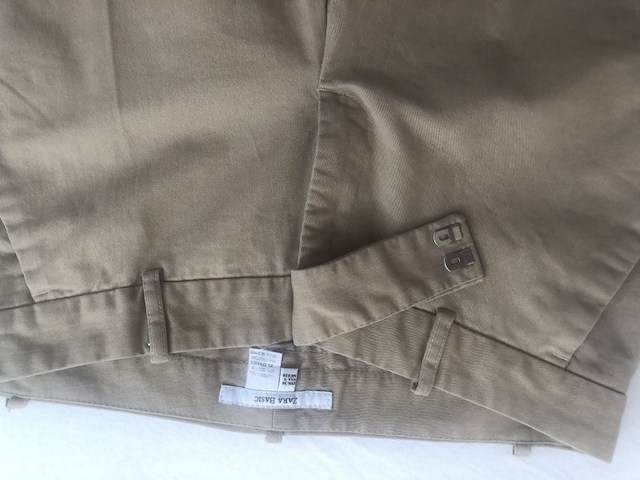 Zara krem pantalone M