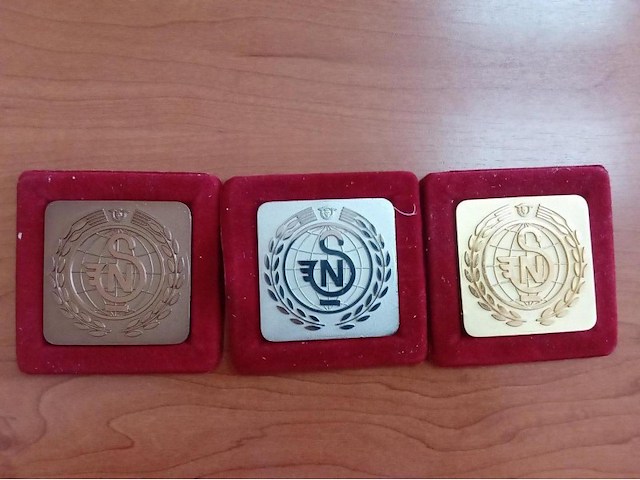 Medalja za kvalitet Novosadski sajam 1981, 3 kom