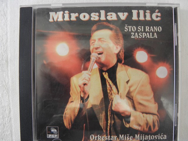 CD Miroslav Ilic:Sto si rano zaspala, 1999 PGP, isprava