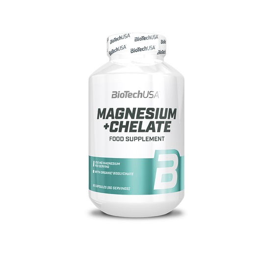 Biotech magnesium + chelate (60 kapsula)