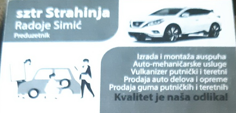 Auto servisu STRAHINJA u Zelezniku potreban perac i automehanicar sa iskustvom