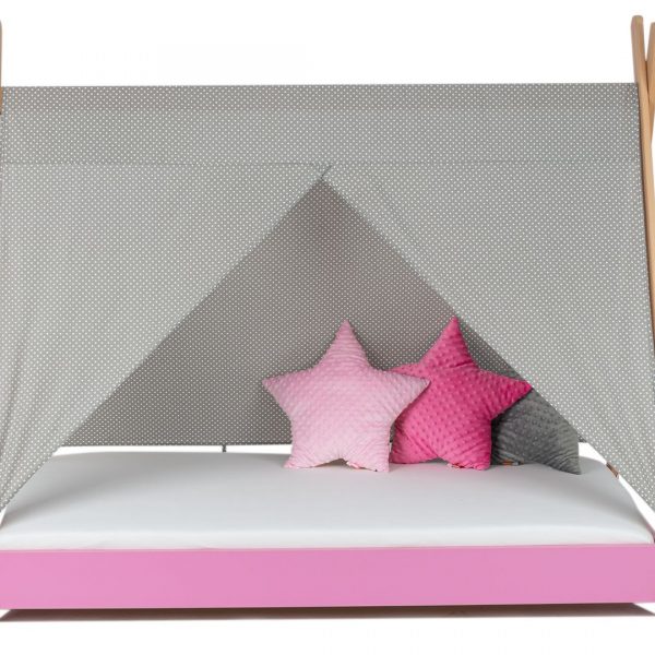 Bella Luni krevet šator Tipi- roze