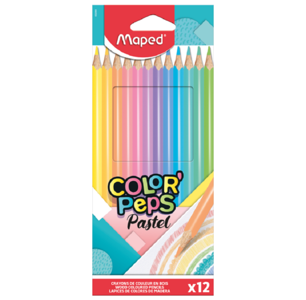 MAPED bojice Color Peps Pastel 1/12 832069