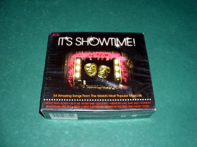 VARIOUS – It’s Showtime (3 x CD)