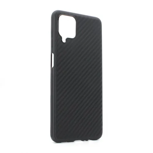 Futrola - maska Carbon fiber za Samsung A125F Galaxy A12 crna