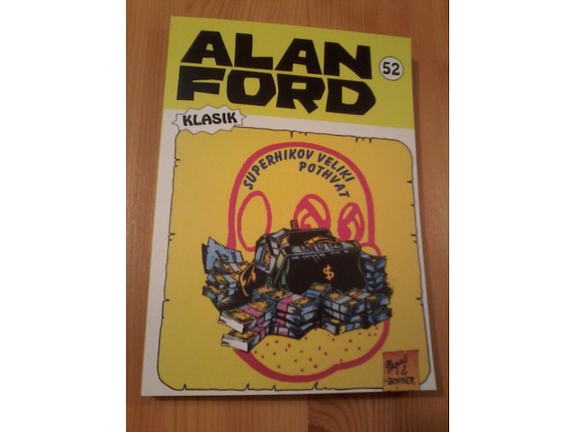 Alan Ford klasik broj 52: Superhikov veliki pothvat
