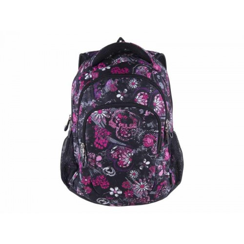 Ranac Pulse Teens Black Flower 214403