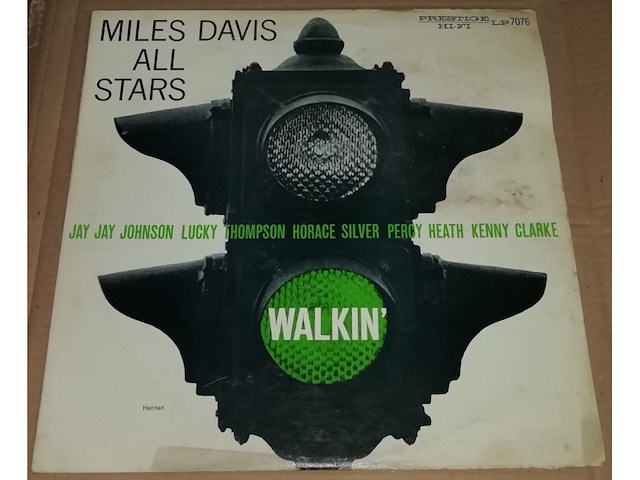 Miles Davis All Stars ‎– Walkin` (LP), JAPAN PRESS