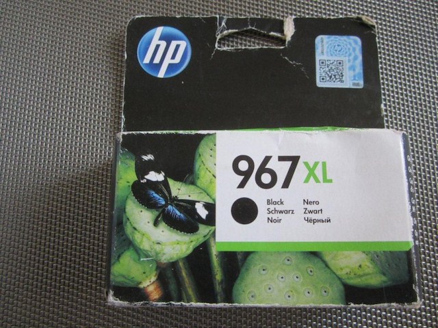 HP 967xl - nekorišćen Black kertridž