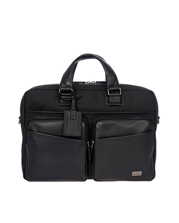 LAPTOP TORBA MONZA BRIEFCASE 1 COMPART BLACK Bric’s