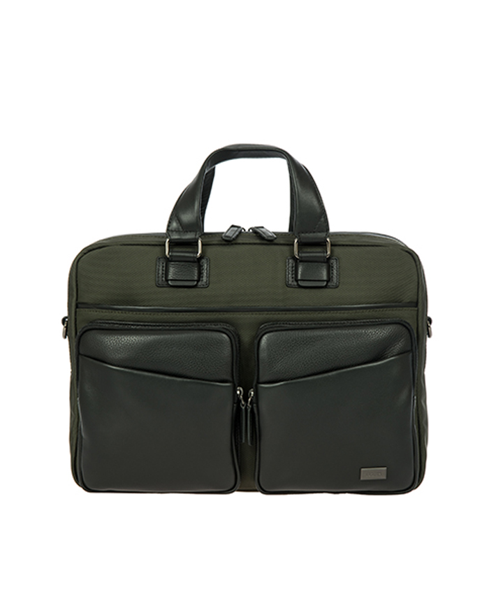 LAPTOP TORBA MONZA BRIEFCASE 1 COMPART GREEN Bric’s