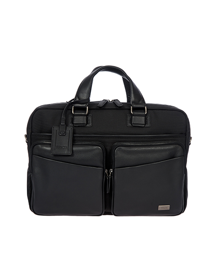 LAPTOP TORBA MONZA BRIEFCASE 2 COMPART BLACK Bric’s