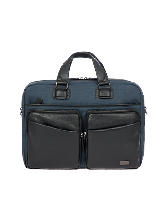 LAPTOP TORBA MONZA BRIEFCASE 2 COMPART BLUE Bric’s