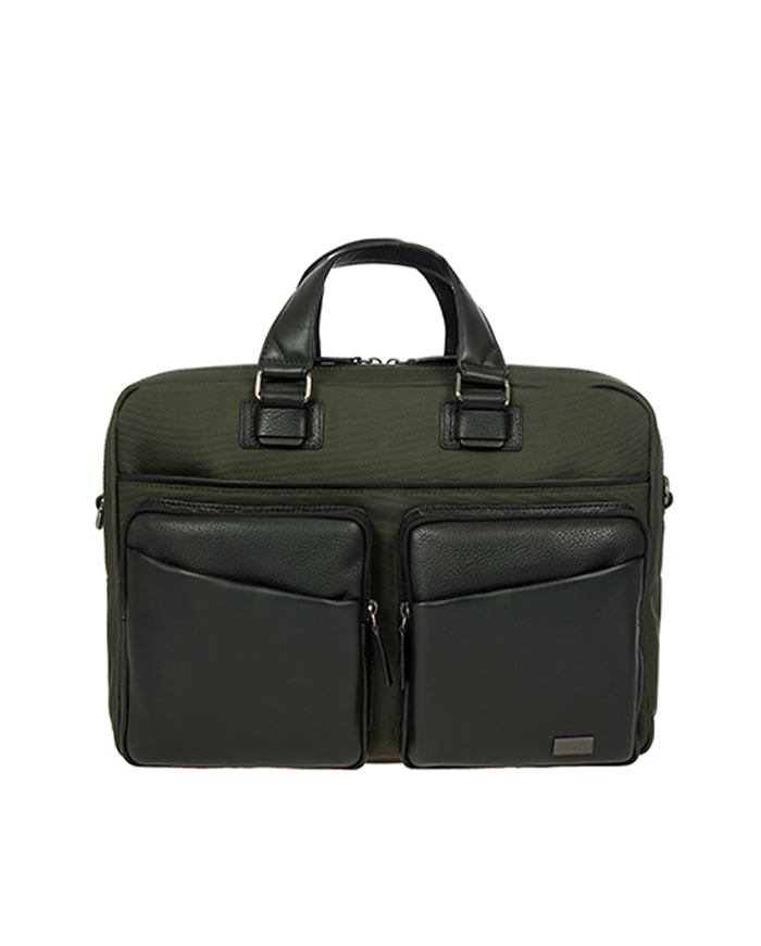 LAPTOP TORBA MONZA BRIEFCASE 2 COMPART GREEN Bric’s